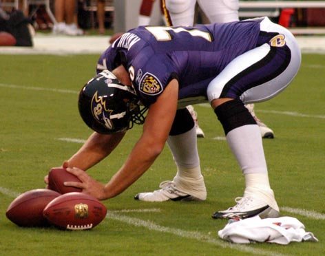 Coach Zauner's Blog...: NFL Snappers - The Vital Man in the Kicking Game